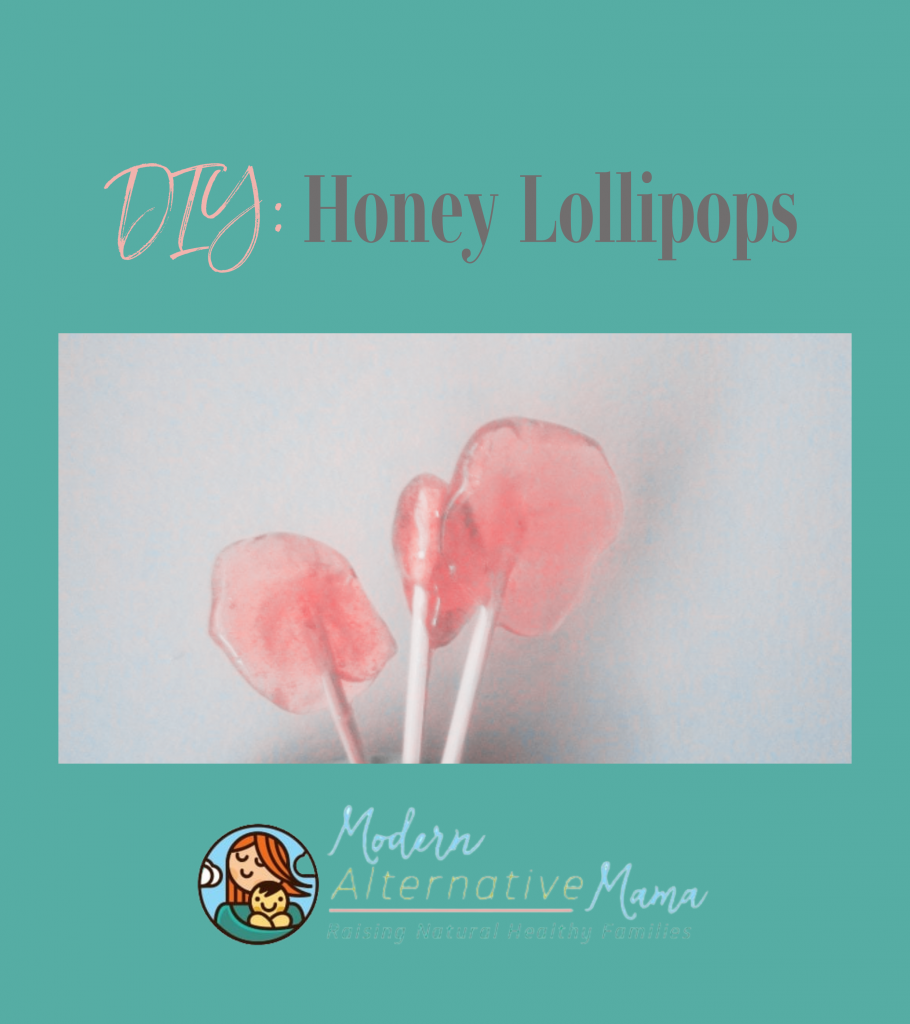 DIY: Elderberry Lollipops