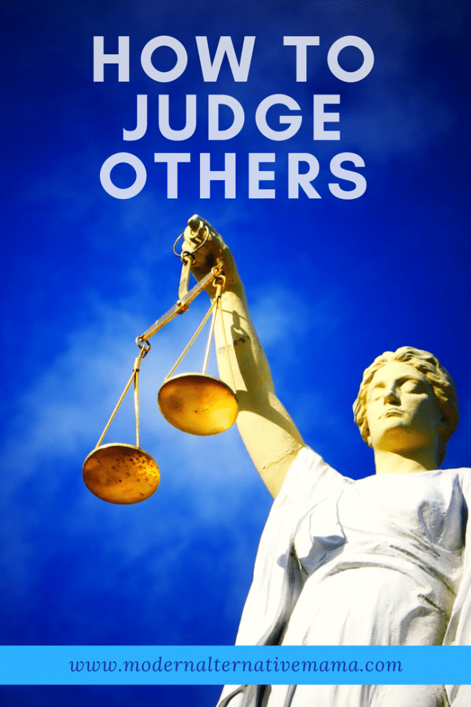 How to Judge Others