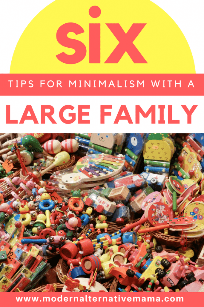 6 Tips for Minimalism With a Large Family