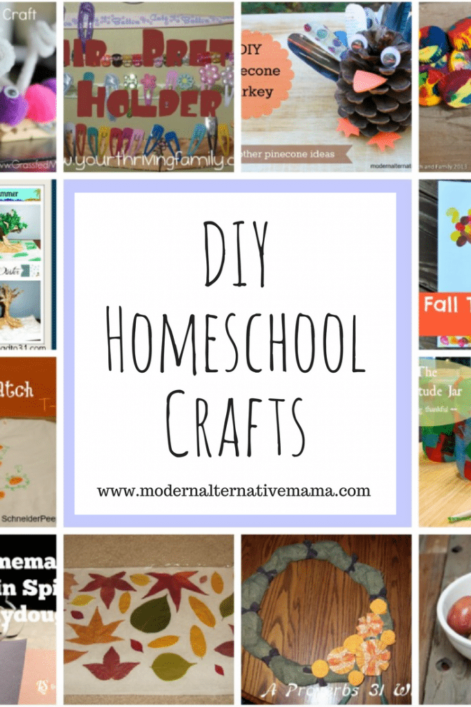 40 DIY Homeschool Crafts