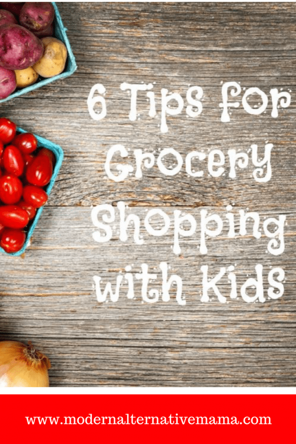 6 Tips for Grocery Shopping with Kids