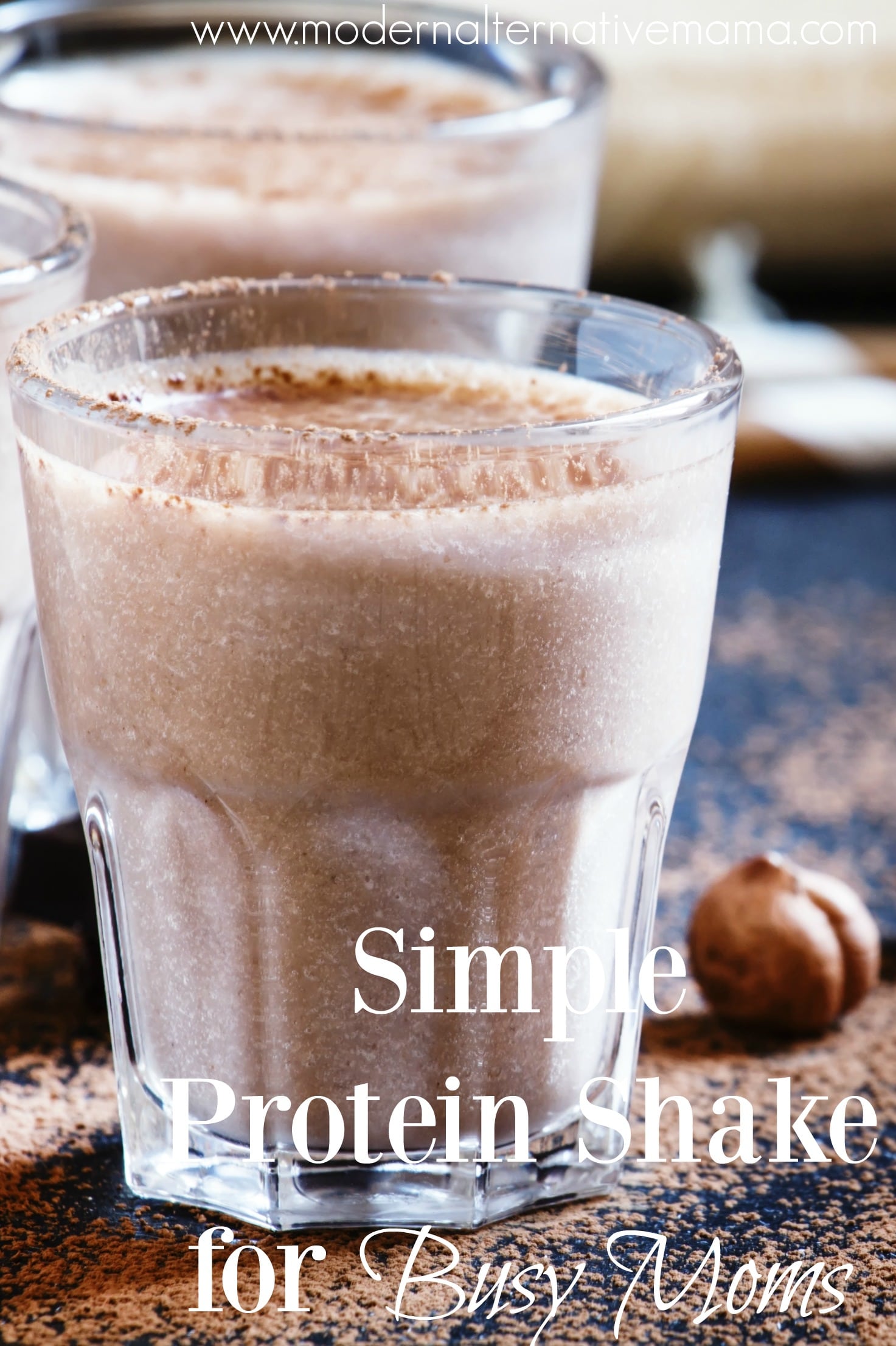 Simple Protein Shake for Busy Moms