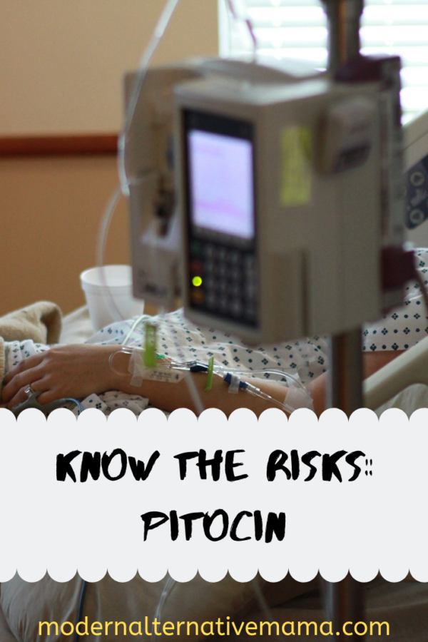 Know the Risks: Pitocin