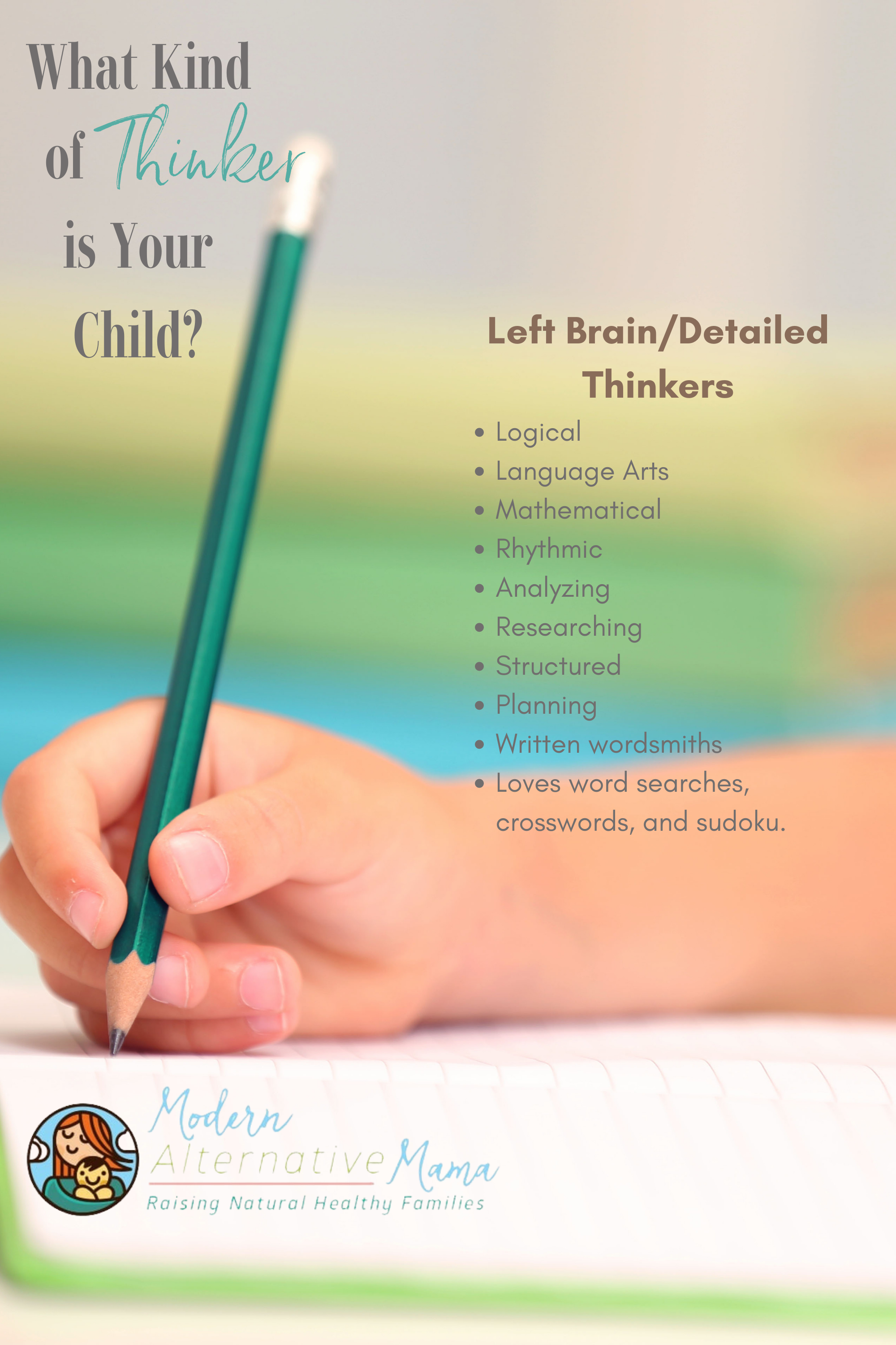What Kind of Thinker is Your Child?